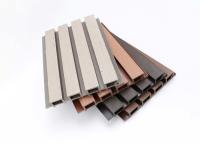 China 3D Hollow Grooved WPC Fluted Wpc Acoustic Wall Panels Cladding Outdoor Wall Decoration for sale