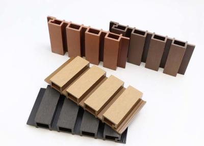 China PS Panel 3D Wood Fluted Wall Panel Exterior Cladding - 7cm to 15cm Sizes, 50-Year Lifespan, Waterproof & Eco-Friendly for sale