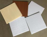China Pure White PVC Ceiling & Wall Panel 200-605mm Width 5-12mm Thickness Waterproof Fire Retardant for sale
