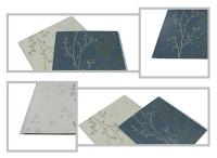 China PVC Ceiling Panel 30cm×9mm Construction Material - Waterproof Fireproof False Ceiling Sheet with 2.95m/5.95m Length Options for sale