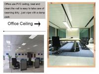 China Interior Decorative PVC Ceiling Panel Wall Material - Moisture Resistant, Thermal Insulation Construction Panels for sale