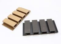 China Multiple Colors HDPE 219x26mm WPC Wall Cladding Exterior Decoration Material for sale