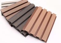 China Multiple Colors HDPE 219x26mm WPC Wall Cladding Exterior Decoration Material for sale
