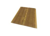 China Waterproof PVC Ceiling Wall Panels 5.95m Length 7-9mm Thickness Laminated Interior Decorative Tiles for sale