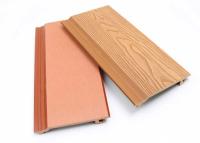 China Wood Plastic Composite Exterior WPC Wall Panel 28mm Co Extrusion Outdoor Decoration for sale