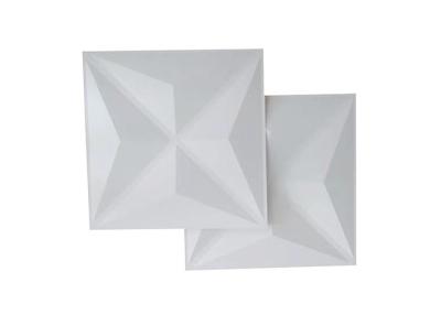China 500x500mm PVC Resin 3D Interior Wall Panel - Waterproof, Fire-Resistant for Home & Commercial Decoration for sale
