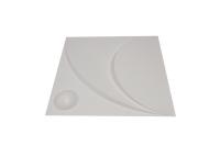 China 500x500mm PVC Resin 3D Interior Wall Panel - Waterproof, Fire-Resistant for Home & Commercial Decoration for sale