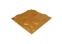 China 500x500mm PVC Resin 3D Interior Wall Panel - Waterproof, Fire-Resistant for Home & Commercial Decoration for sale