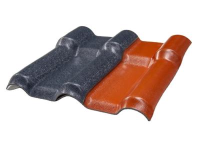 China ASA PVC Corrugated Roof Tile 1.5-3.0mm Thickness with V-0 Fire Retardancy and 0.29 W/mK Thermal Conductivity for sale