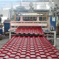 China ASA Synthetic Resin PVC Roof Tiles 1.5-3.0mm Thickness Corrugated Plastic Roofing Sheets for Industrial Buildings for sale