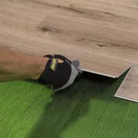 China Waterproof SPC Flooring 4mm Vinyl Plank with Unilin Click System for Commercial & Residential Use for sale