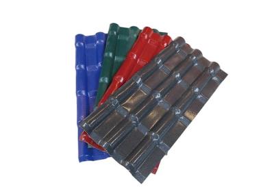 China Synthetic Resin U-Shape Solar Ceramic Roof Tiles 1.5-3.0mm Thickness with Colorful Coating for Warehouse and Farm House for sale