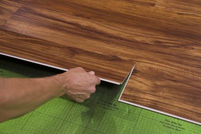China Waterproof 4mm-6mm SPC Rigid Core Vinyl Flooring with 0.3mm-0.5mm Wear Layer | Click Lock Installation for sale