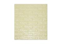 China 3D PE Foam Wallpaper 77x70cm Self-Adhesive Brick Design with 5-8mm Thickness for Sound Insulation and Waterproof Wall Covering for sale