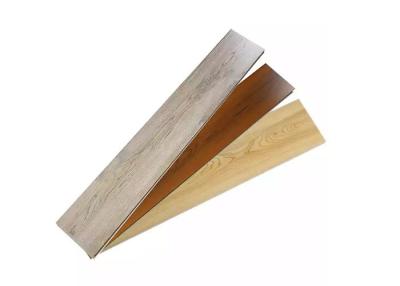 China Waterproof SPC Vinyl Flooring 4mm 5mm 6mm Thickness with Natural Wood Grain Pattern and High-Click Lock System for sale