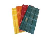 China PVC Plastic Resin Roof Tiles 1.5mm-2mm Thickness for Factory & Warehouse Applications with 30-Year Service Life for sale