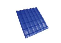 China Plastic Composite PVC Red Roof Tile 1130mm Width Fireproof Weather Resistant with 50 Year Warranty for sale