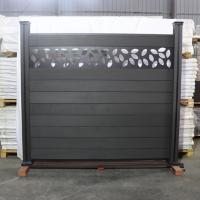 China Lightweight WPC PU Stone Fence Panel 1.8x1.8m & 1.8x2.0m Sizes with 30-50 Year Warranty for sale