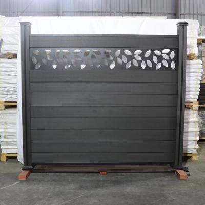 China Lightweight WPC PU Stone Fence Panel 1.8x1.8m & 1.8x2.0m Sizes with 30-50 Year Warranty for sale