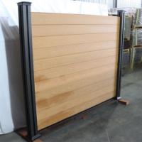 China Waterproof WPC Fence Panels 1.8x1.8m & 1.8x2.0m Outdoor Rotproof Composite Material for sale