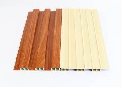 China 160×24×2900mm Fluted WPC Wall Panel - Waterproof Wood Composite for Interior Decoration with Fire-Resistant Properties for sale
