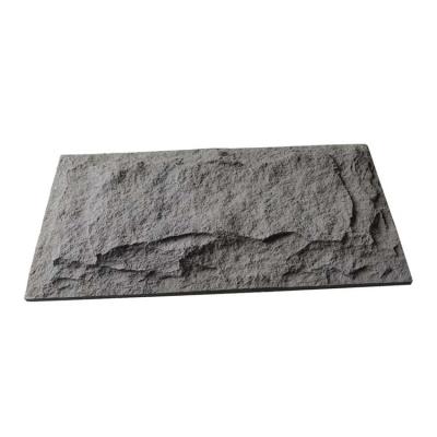 China Lightweight PU Stone Panel Wall 1200x600mm Polyurethane Artificial Stone with Fireproof Waterproof Properties for sale