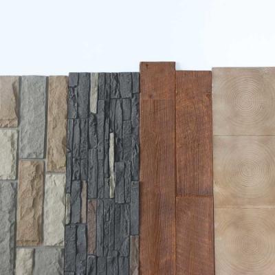 China Fireproof PU Mushroom Stone Wall Panel 3mm Thick 1220×2440mm for Interior & Exterior Applications for sale