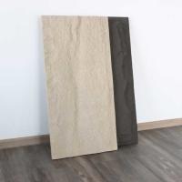 China Thick Slab PU Stone Panel 1200x600mm Faux Wall Decor with Fireproof Waterproof Properties 3kg Weight for sale