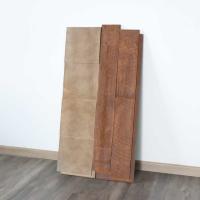 China Thick Slab PU Stone Panel 1200x600mm Faux Wall Decor with Fireproof Waterproof Properties 3kg Weight for sale