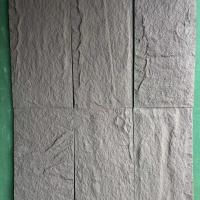 China PU Faux Stone Wall Panel 1200x600mm Mushroom Stone Polyurethane Lightweight Quick Installation for sale