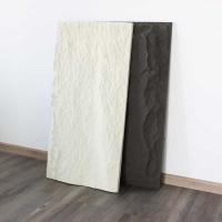 China 120×60cm PU Mushroom Stone Wall Panel - Waterproof Fireproof Decorative Interior & Exterior Wall Cladding for sale