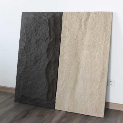 China Polyurethane PU Stone Panel Wall 1200x600x50mm Lightweight 3.3kg Fireproof Waterproof for sale