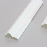 China White LED Skirting Board Moulding 2.9m Length with 5+ Year Warranty for Modern Interior Decoration for sale