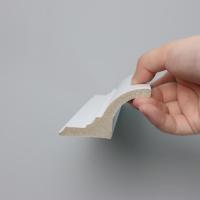 China PS Polystyrene Decorative Skirting Board 2.8m Length with Wood Grain Design for Interior Wall Baseboard Installation for sale