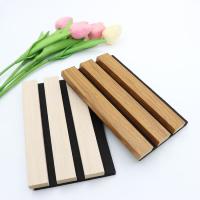 China Wood Veneer Luxury Acoustic Panels 2900x600x21mm with Grooved Fluted Design for Wall and Ceiling Installation for sale