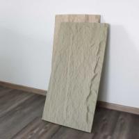 China Lightweight PU Stone Panel Wall 1200x600x50mm Artificial Polyurethane Faux Stone Fireproof Waterproof for sale