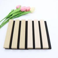 China Black Polyester Acoustic Panels 3mm-25mm Thickness | Soundproof Wall Boards 2400mm x 600mm for sale