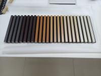 China Wooden Oak Slat Wall Panel with B1 Flame Retardant and CARB P2 Certified Acoustic Sound Absorption for sale