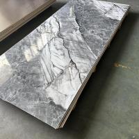 China Bamboo Charcoal Wood Veneer Wall Panel 1220x2440mm 5mm Thickness UV Coated WPC Metal Board for sale