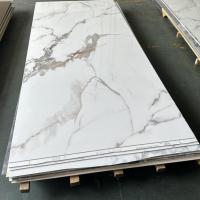 China 1220x2440mm 5/8mm Thick WPC Bamboo Fiber Wall Panels with UV Coating for Interior Decoration for sale
