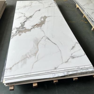 China 1220x2440mm 5/8mm Thick WPC Bamboo Fiber Wall Panels with UV Coating for Interior Decoration for sale
