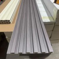 China Eco Friendly WPC Indoor Wall Cladding Fluted Wall Panel Interior Decoration for sale