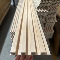 China Eco Friendly WPC Indoor Wall Cladding Fluted Wall Panel Interior Decoration for sale