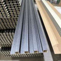 China WPC Wooden Grain Laminated Indoor Wpc Wall Panel For Interior Decoration for sale