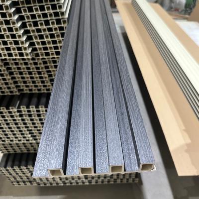 China WPC Wooden Grain Laminated Indoor Wpc Wall Panel For Interior Decoration for sale