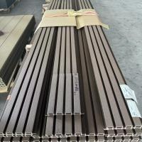 China Modern WPC Wall Panels with Wood Grain Texture for Exterior Decoration for sale