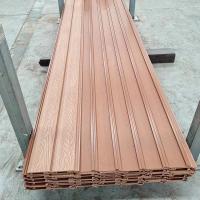 China Wpc Wall Cladding Building Exterior Decoration Wood Substitute Wpc Wall Panel for sale