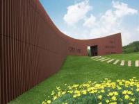 China WPC Fluted Wall Panels 219x26mm Exterior Co-extrusion Wood Plastic Composite Cladding - Waterproof & Fire Retardant for sale