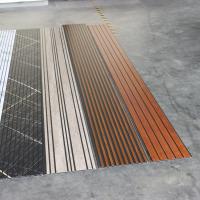 China Sonsill 3D Texture PVC Ceiling & Wall Panel 5.95m Length 7-9mm Thickness for Living Room & Bedroom for sale
