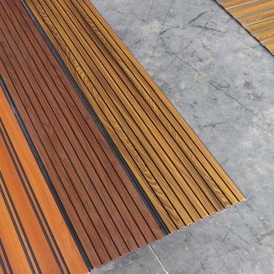 China Wood Grain PVC Ceiling Panel For Interior Wall Cost Effective Wall Panel Alternative To Tile Easy Maintenance Wall Board for sale